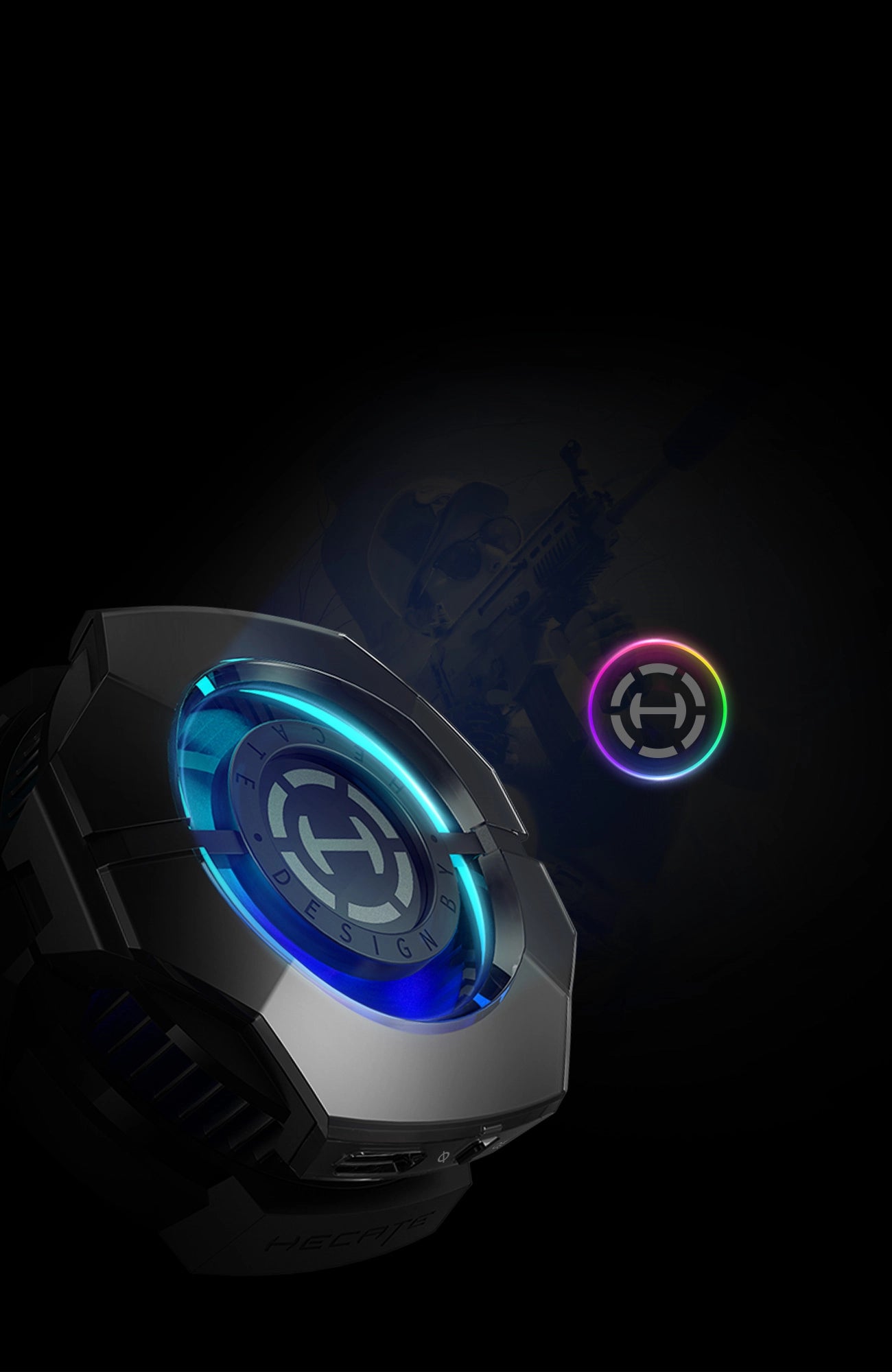 C4 HECATE Gaming Cooler | Fast Cooling, Ultra-lightweight