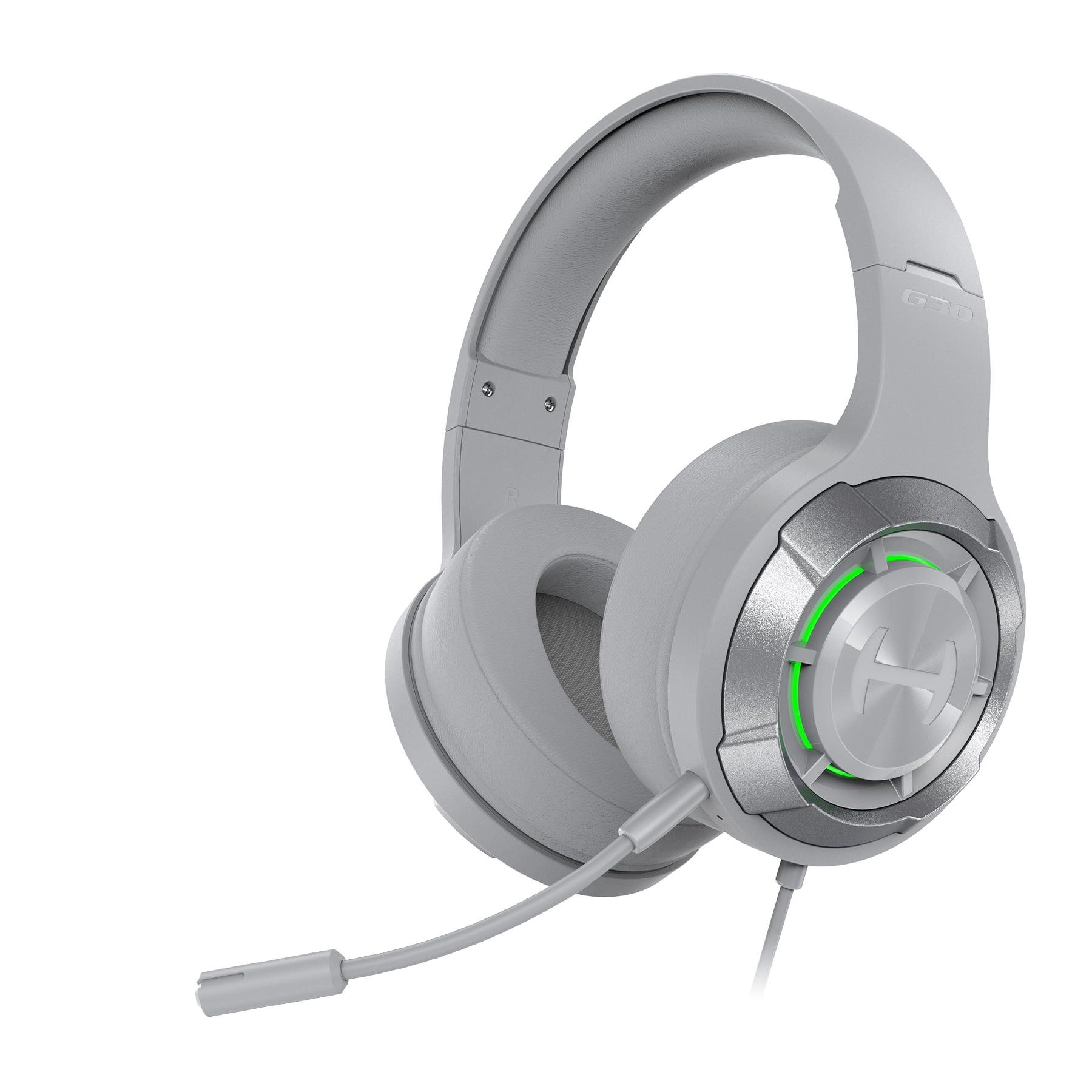 G30Ⅱ Gray Gaming Headset | 7.1 Virtual Surround Sound Headphone