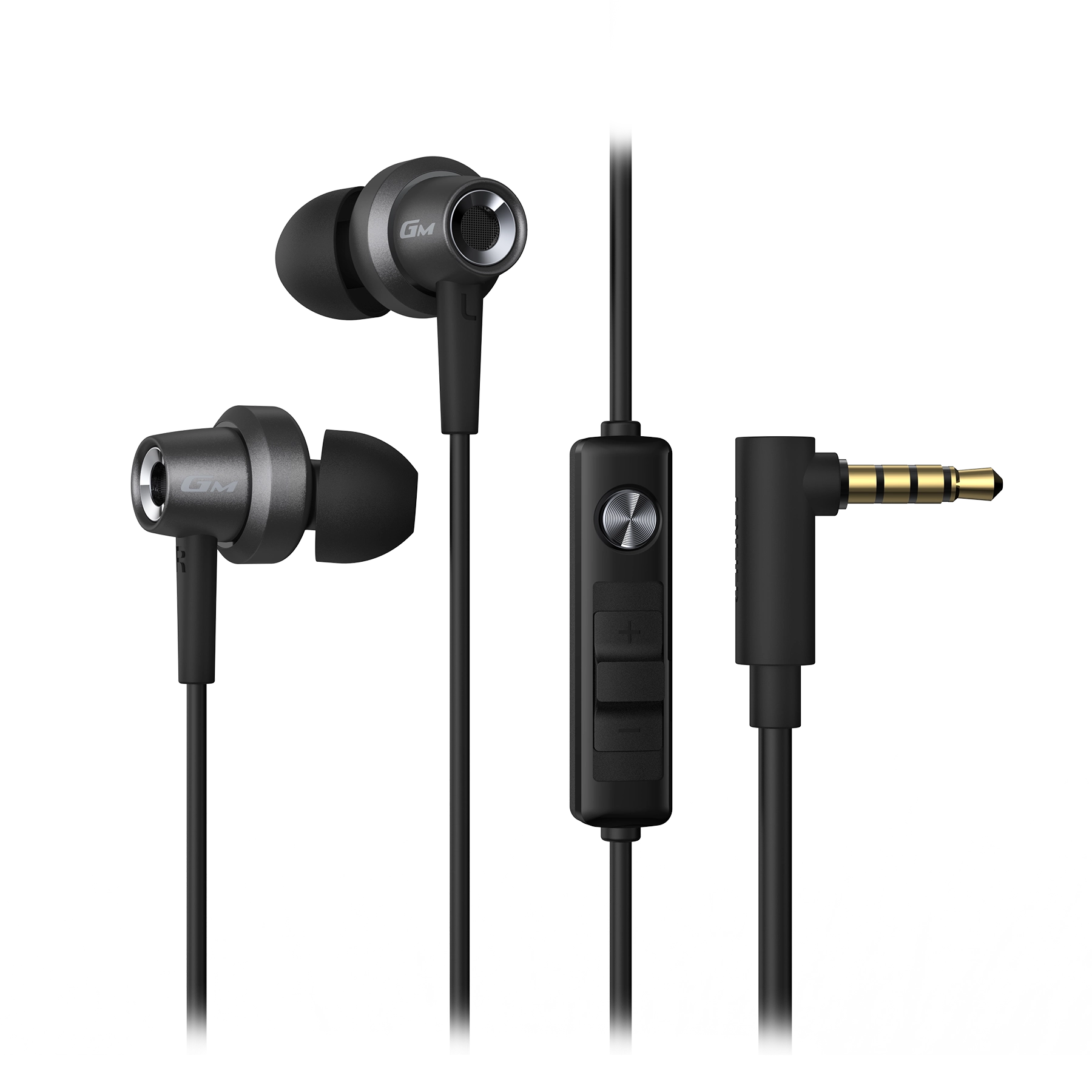 GM260 Gaming Wired Earbuds | HI-RES Audio, L-Shape Design