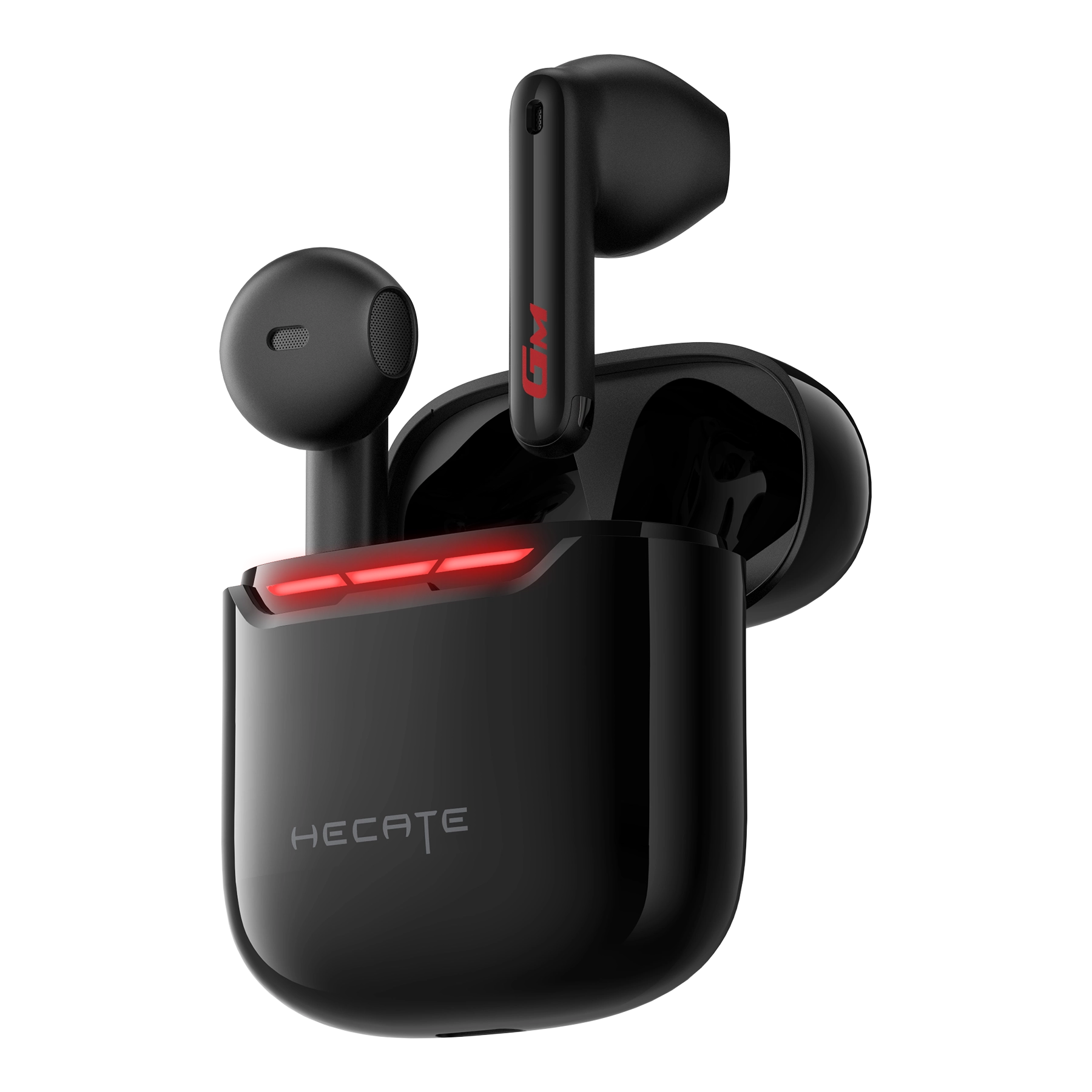 GM3Plus Black Gaming Earbuds | 13mm Diaphragm, Low Latency Earphone